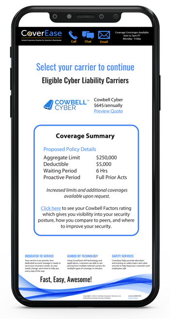 CoverEase | Cyber Insurance - CoverEase